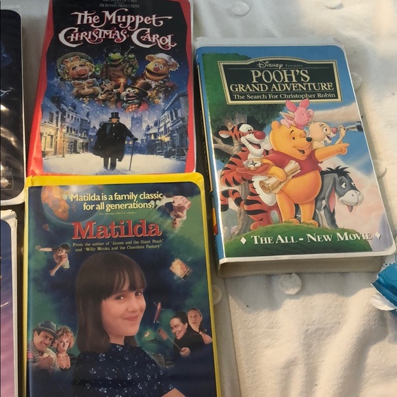 Other | Bundle Of Disney Vhs | Poshmark